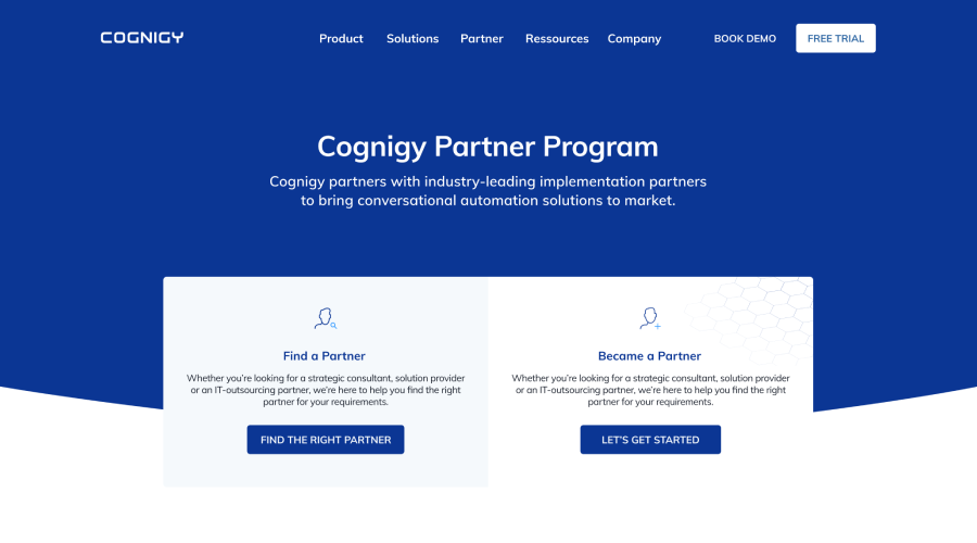 Partner Program for Conversational AI & Automation | Cognigy